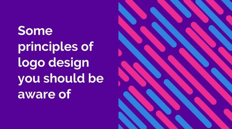 Some principles of logo design you should be aware of